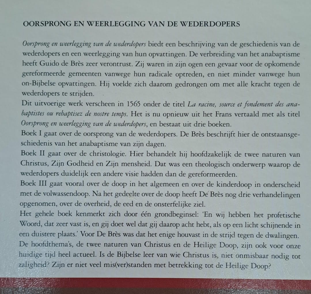 Drie onmisbare bronne om die gereformeerde geloofsbelydenis te verstaan ...